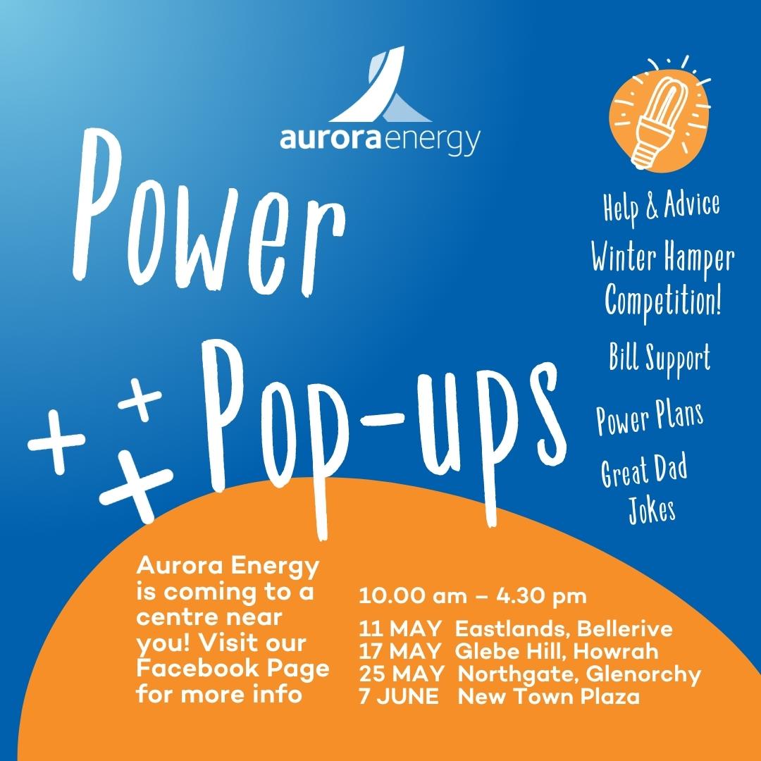 Power Pop-up Tour - Autumn 2023 | Aurora Energy